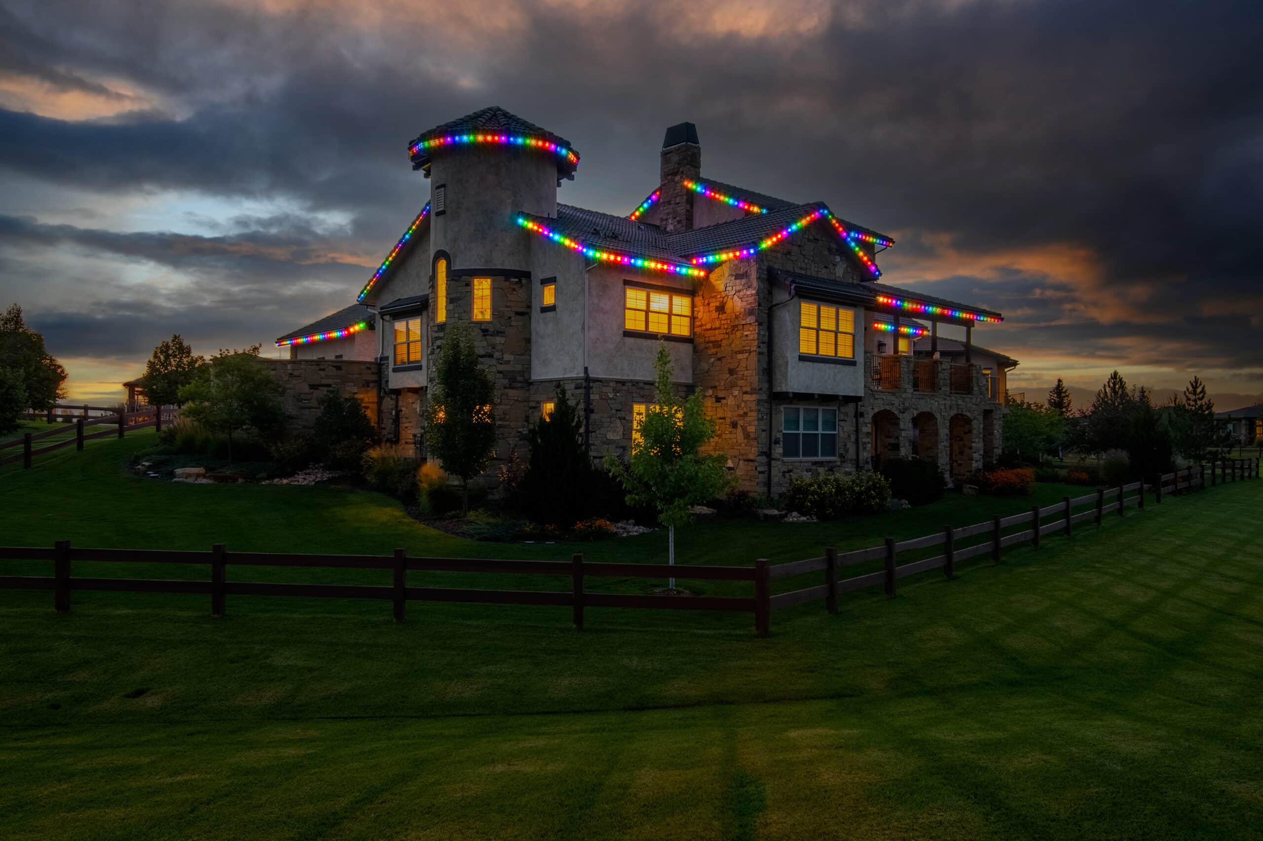 Cool Outdoor Colour Changing Led Lights Pictures